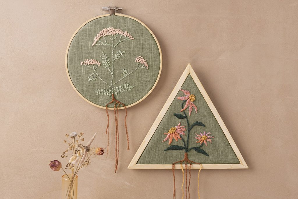 Lär dig att brodera: 6 trendiga idéer med nål och tråd